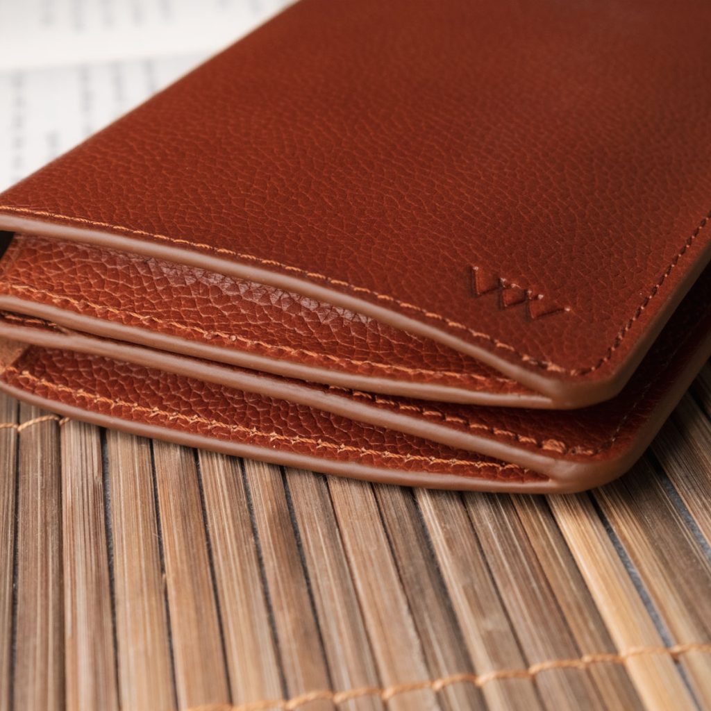 Long Wallet LW2 Cognac Premium Edition - WildWoven Leather Products