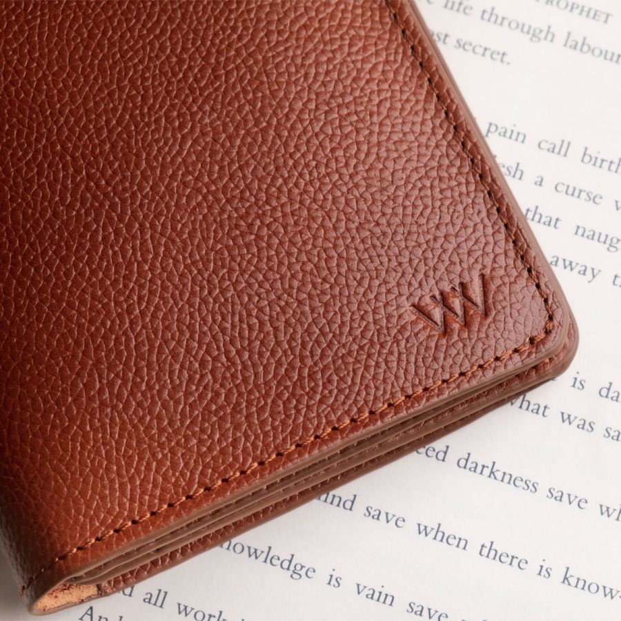 Long Wallet LW2 Cognac Premium Edition - WildWoven Leather Products