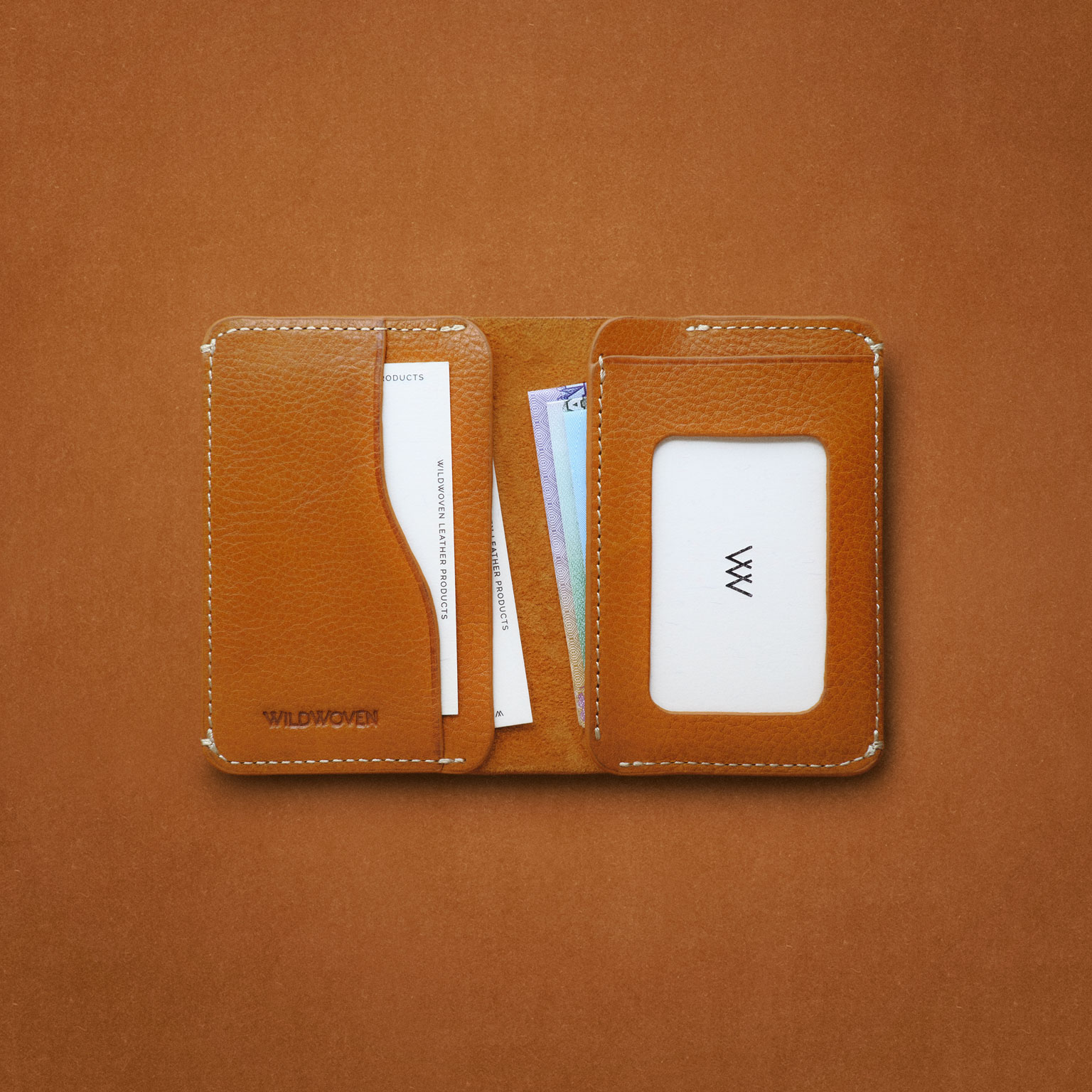 Fawn - Mini Wallet - WildWoven Leather Products